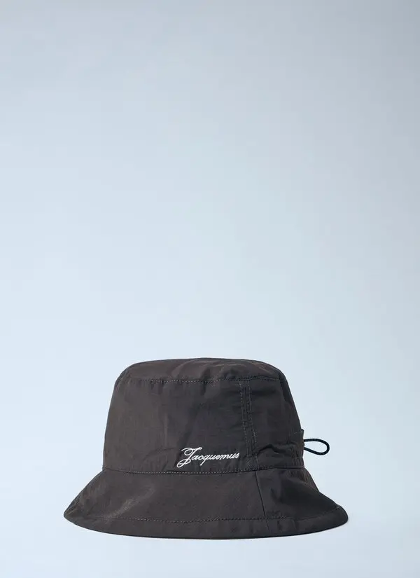 Jacquemus Le Bob Baluchon Bucket Hat - Brown