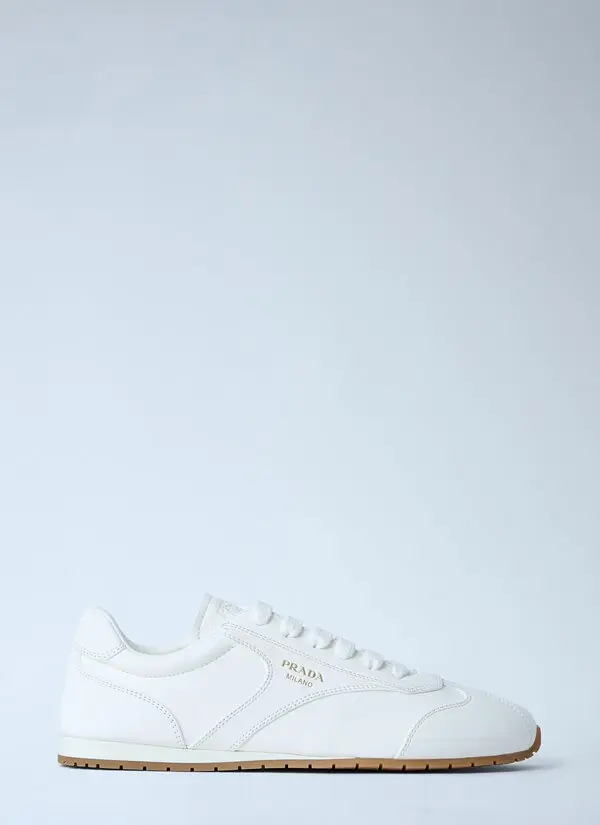 Prada Nappa Leather Sneakers