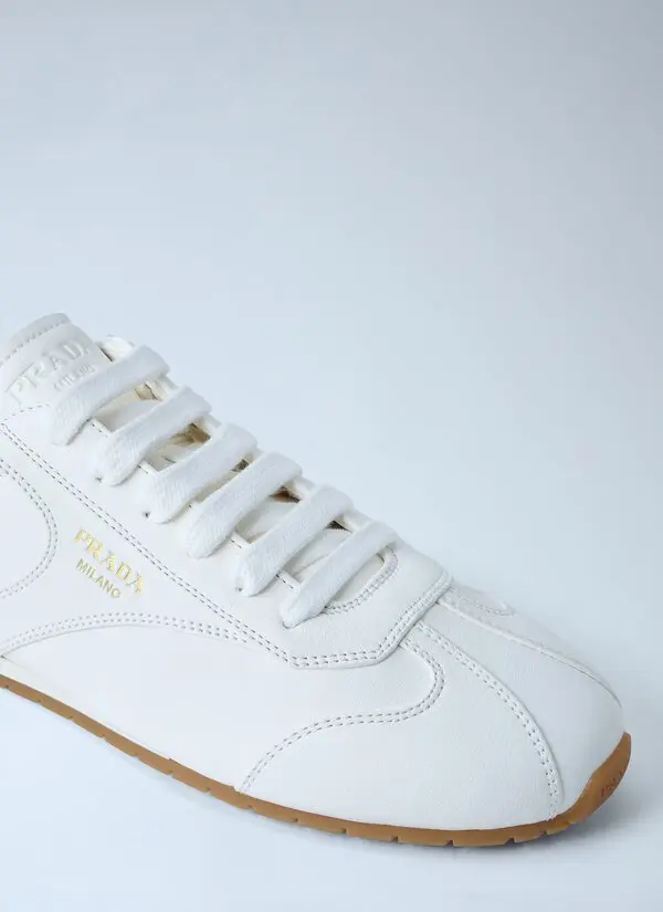 Prada Nappa Leather Sneakers