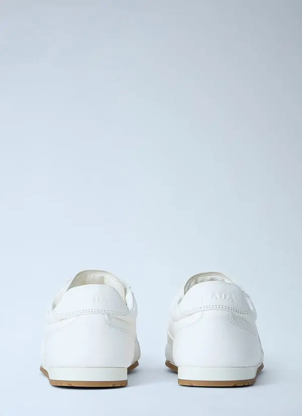 Prada Nappa Leather Sneakers