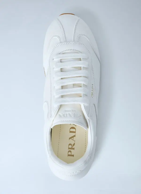 Prada Nappa Leather Sneakers
