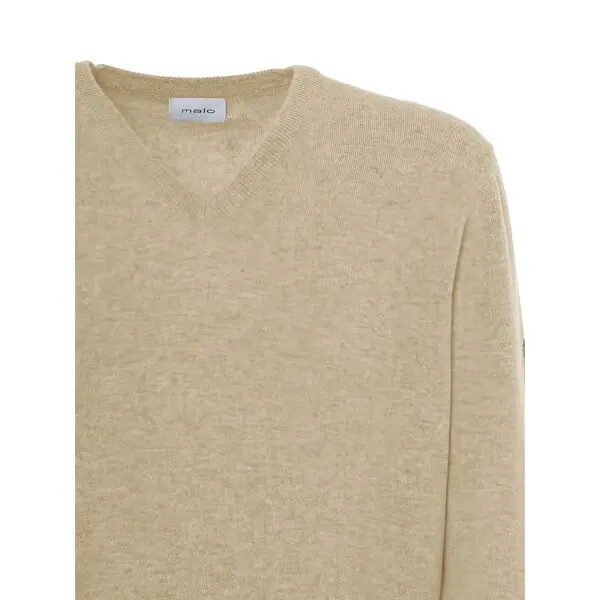 Malo Neutrals Sweaters & Knitwear Jumpers