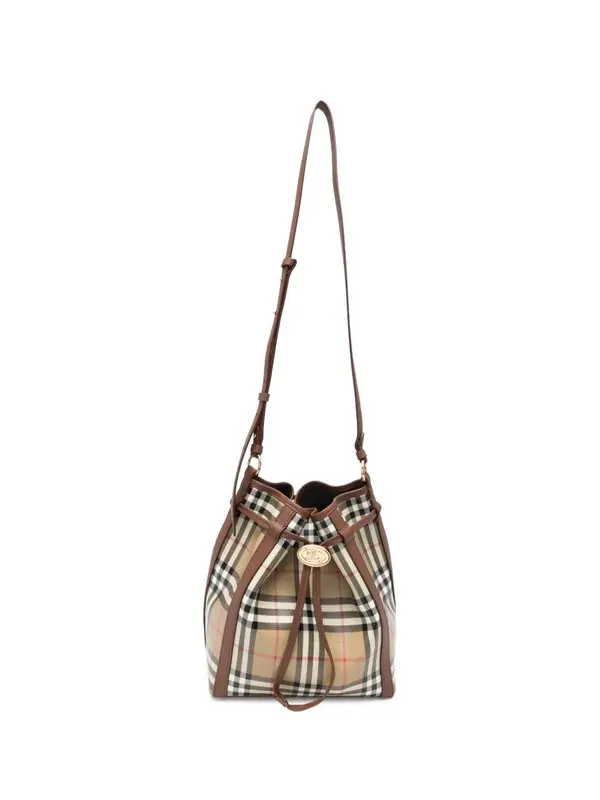 Burberry Small Drawstring Bucket Bag