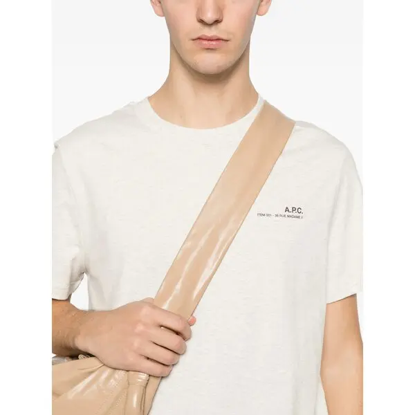 A.p.c. Neutrals T-shirts & Vests T-shirts