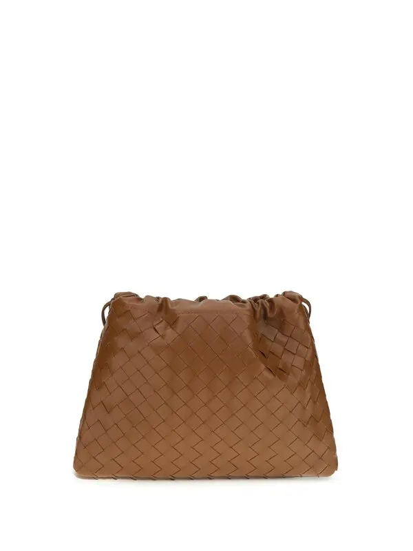 Bottega Veneta Medium Clutch Bag - Brown