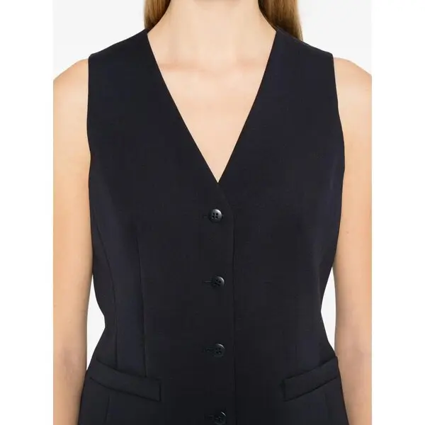 Max Mara V-neck Sleeveless Waistcoat