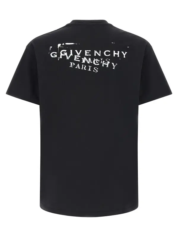 Givenchy Stamp' T-shirt - Black