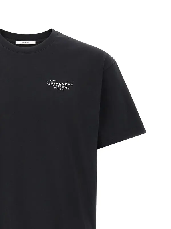 Givenchy Stamp' T-shirt - Black