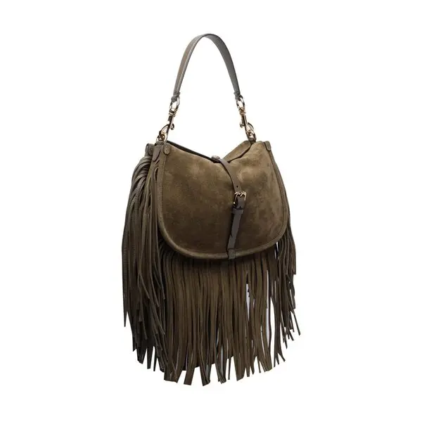 Etro Medium Suede Pony Shoulder Bag