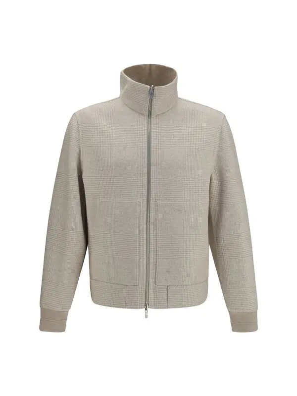Brunello Cucinelli Double-face Cashmere Jacket - Cream