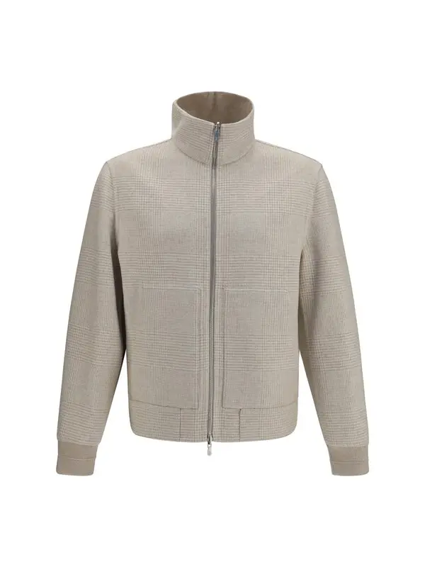 Brunello Cucinelli Double-face Cashmere Jacket - Cream