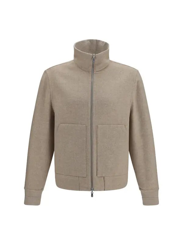 Brunello Cucinelli Double-face Cashmere Jacket - Cream