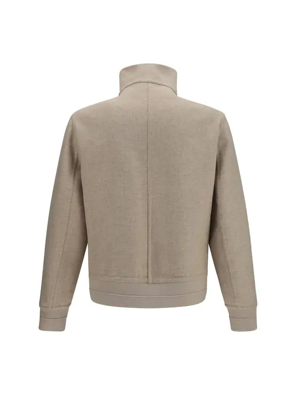 Brunello Cucinelli Double-face Cashmere Jacket - Cream