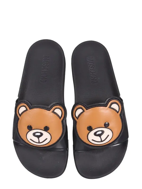 Moschino Teddy Bear Slides