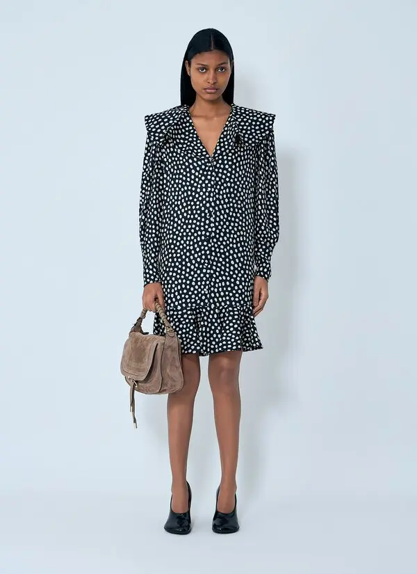 Chloé Polka-dot Mini Dress