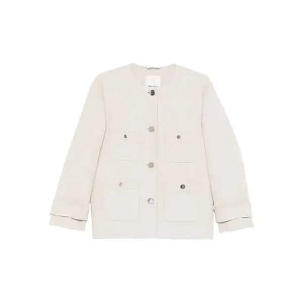 Max Mara Neutrals Jackets Fitted Jackets
