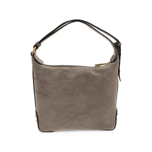 TOD'S Embellished Shoulder Bag - Brown