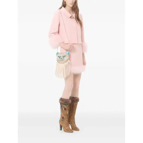 Valentino Garavani Neutrals Shoulder Bags - Cream