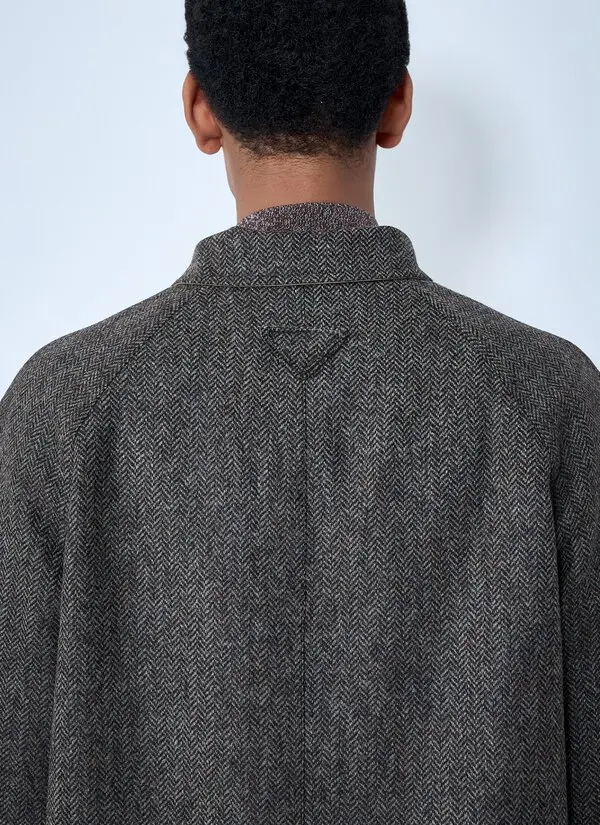 Prada Reversible Buttoned Coat