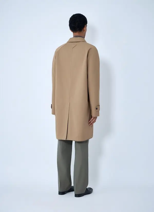 Prada Reversible Buttoned Coat - Cream