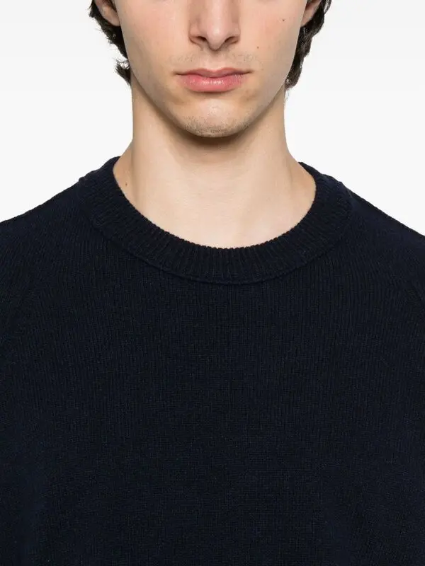 C.P. COMPANY Logo Wool Crewneck Sweater