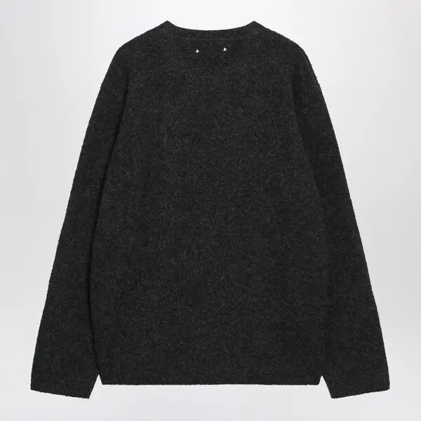 GOLDEN GOOSE Boucle Wool Sweater - Gray
