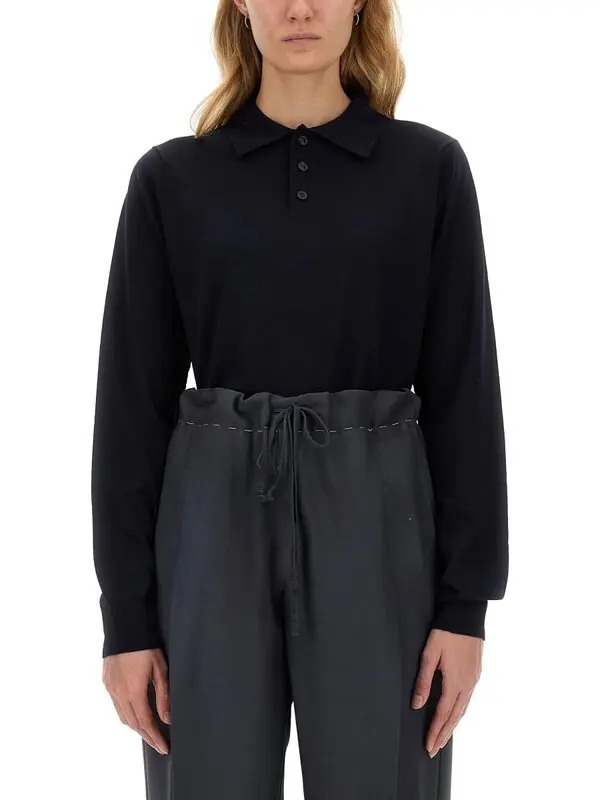 MAISON MARGIELA Wool Polo