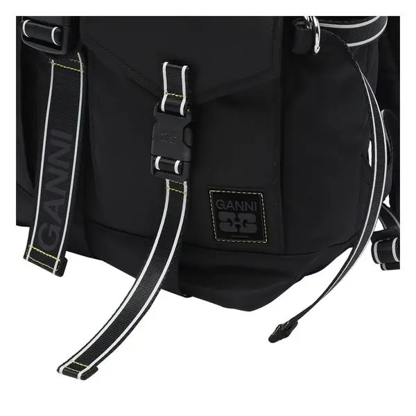 GANNI Re-tech Backpack - Black