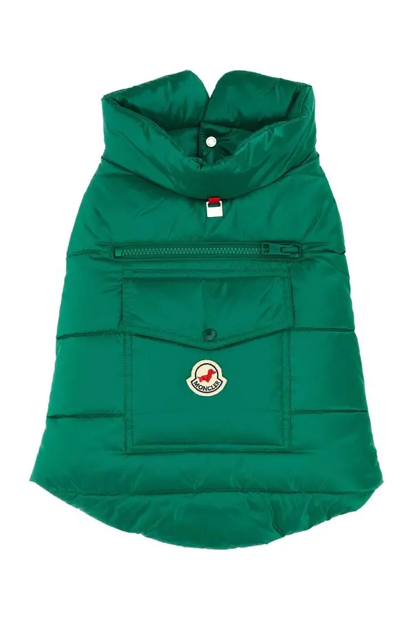 Moncler Grass Nylon Dog Padded Jacket