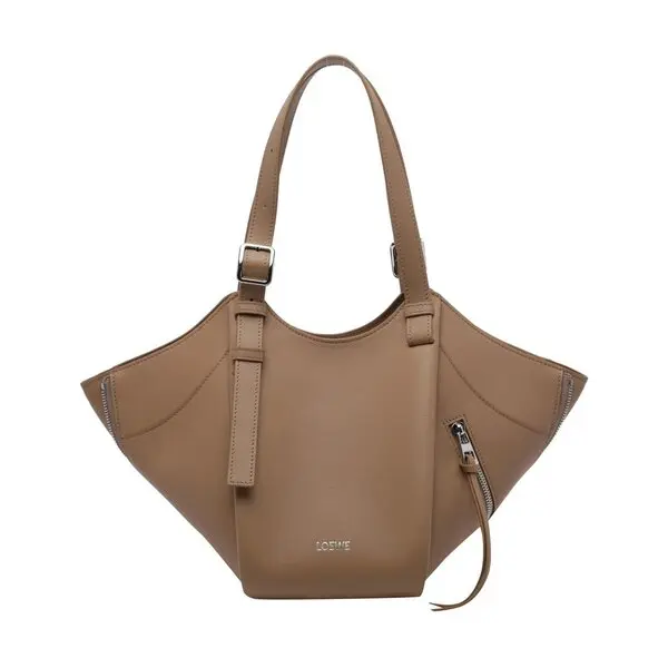 Loewe Flip Hammock Shoulder Bag - Cream