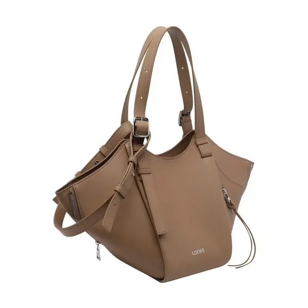 Loewe Flip Hammock Shoulder Bag - Cream