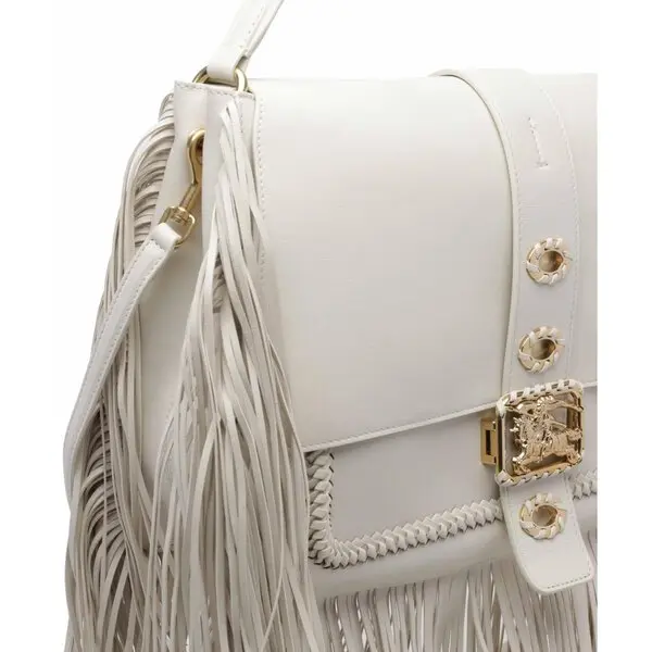 Burberry Small Rider Bag - White