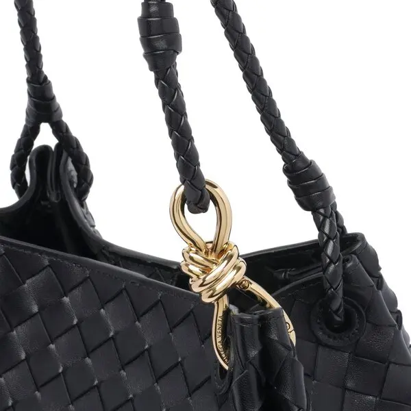Bottega Veneta Parachute Shoulder Bag - Black