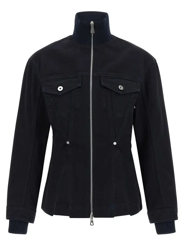 JEAN PAUL GAULTIER The Slit Denim' Jacket - Blue