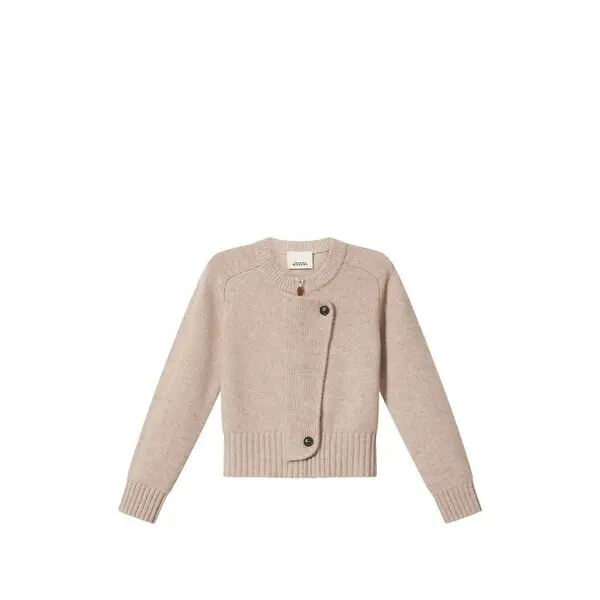 Isabel Marant Étoile Cashmere And Merino Wool Cardigan - Cream