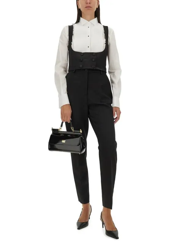 Dolce & Gabbana Double-breasted Tuxedo Vest