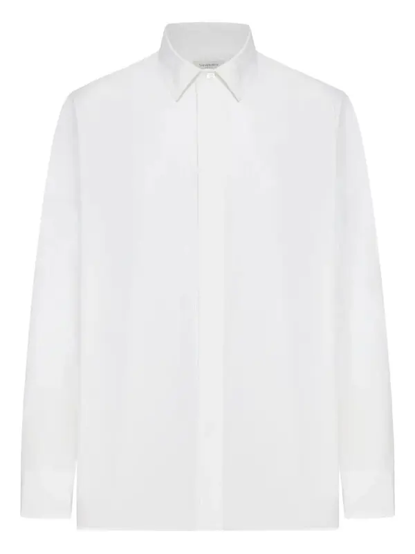 Saint Laurent Cotton Poplin Cassandre Shirt