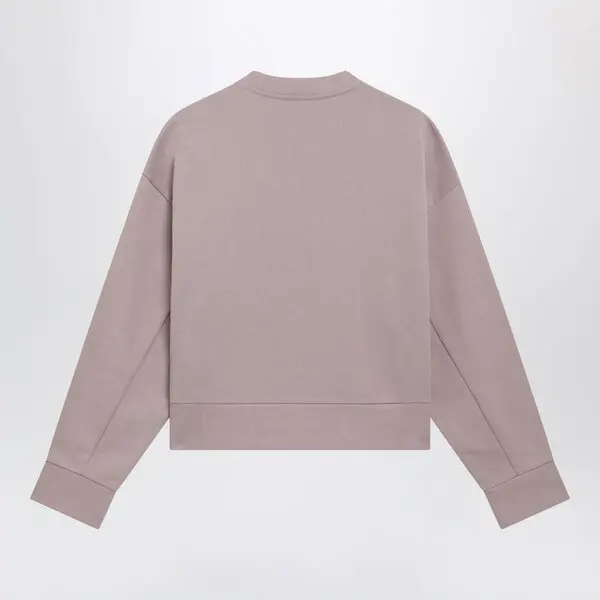 Moncler Cotton Sweatshirt With Embroidered Logo