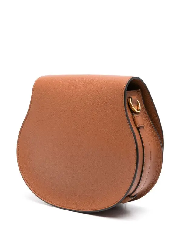 Chloé Marcie Leather Saddle Bag - Multicolor