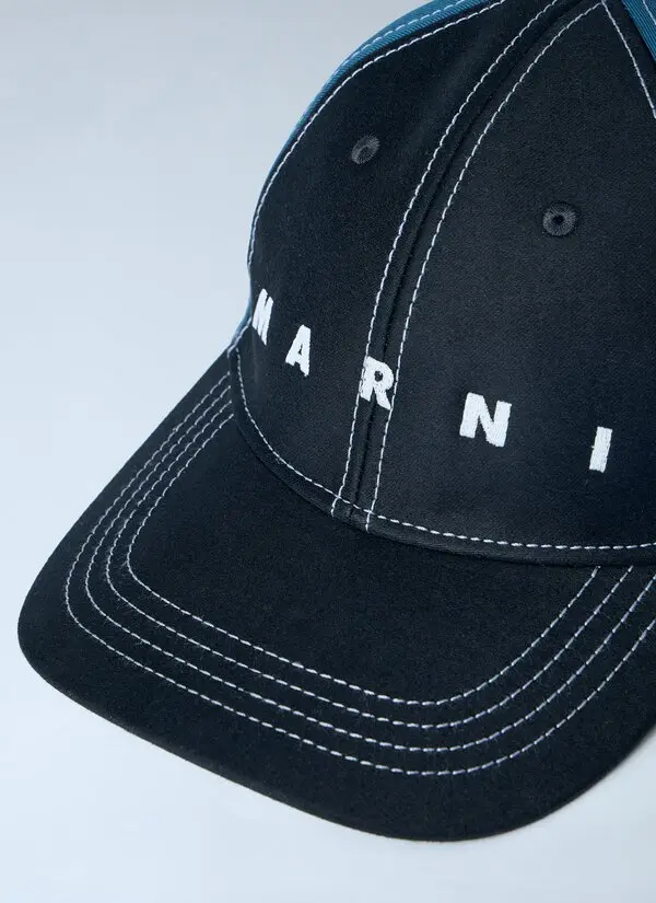 Marni Logo Motif Baseball Cap