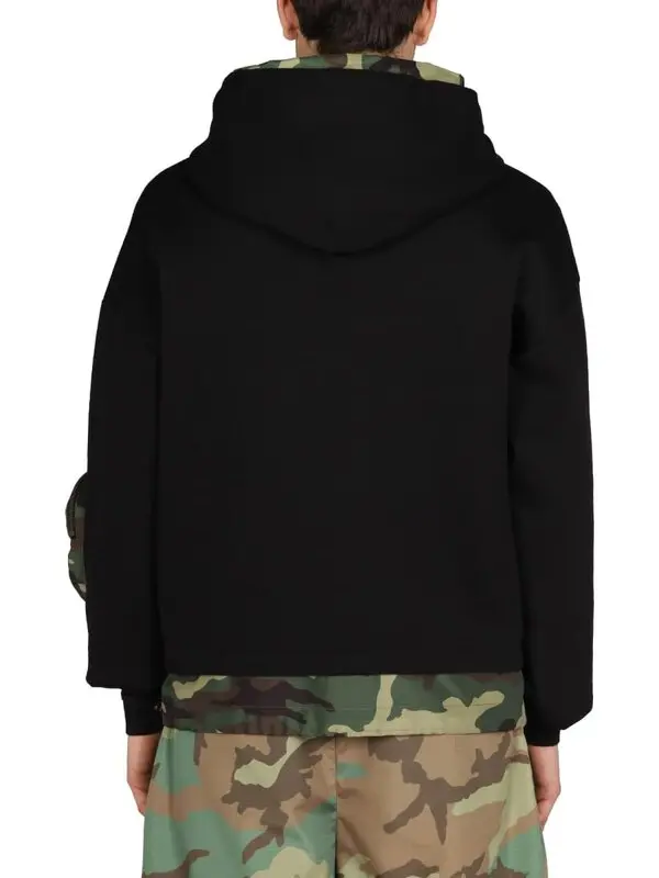Dolce & Gabbana Sweatshirt With Camo Details