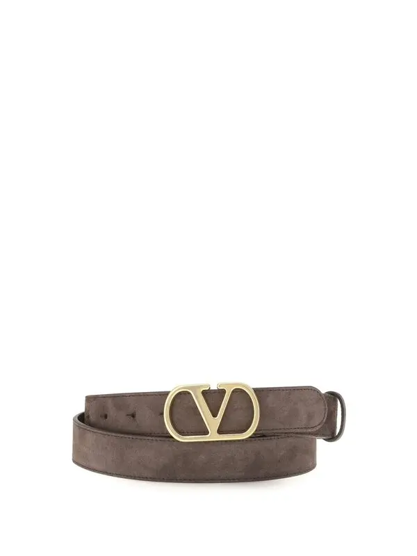 Valentino Garavani Vlogo Signature Belt - Brown