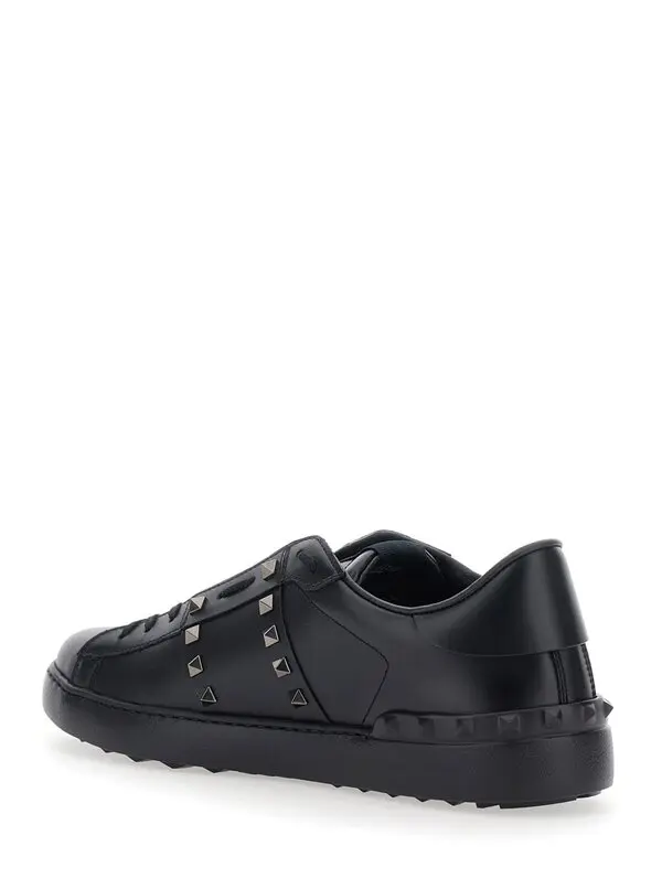 Valentino Garavani Rockstud Untitled Leather Sneaker - Multicolor