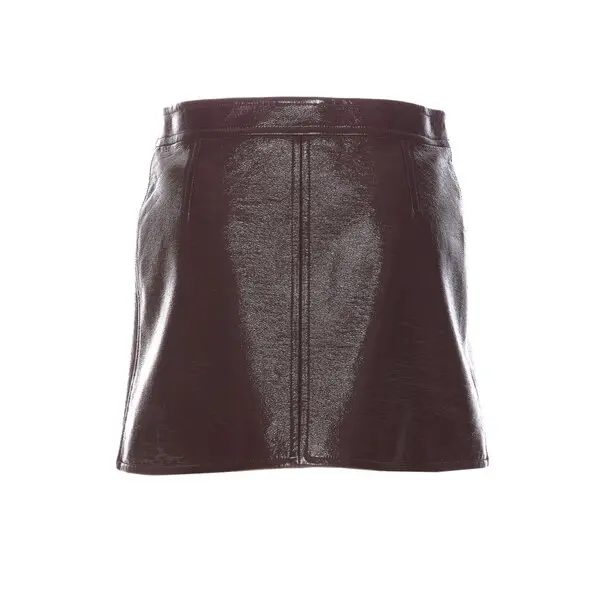 COURREGES Reedition Vinyl Mini Skirt