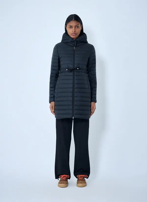 Moncler Barbel Long Parka Coat