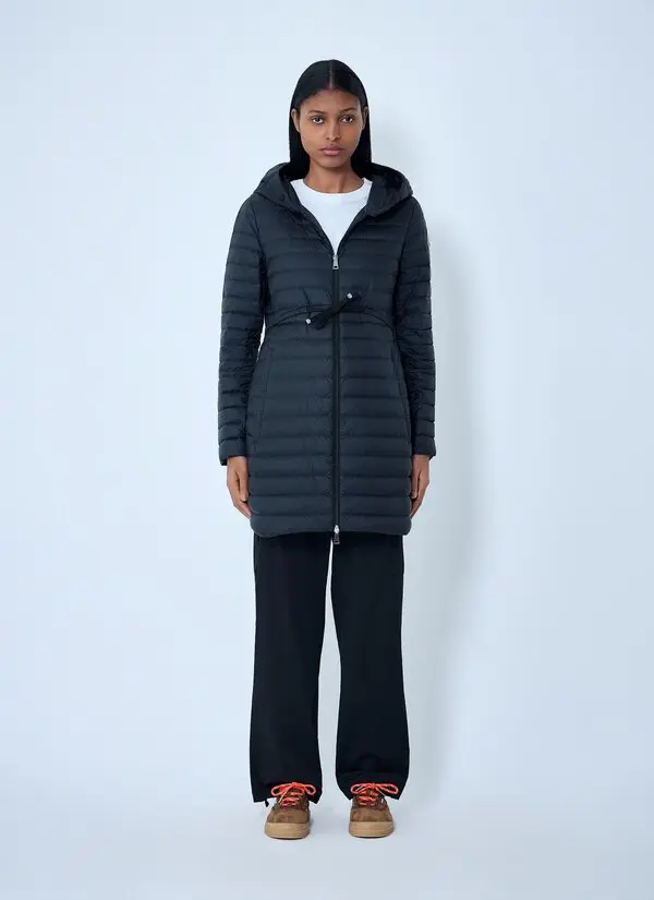 Moncler Barbel Long Parka Coat