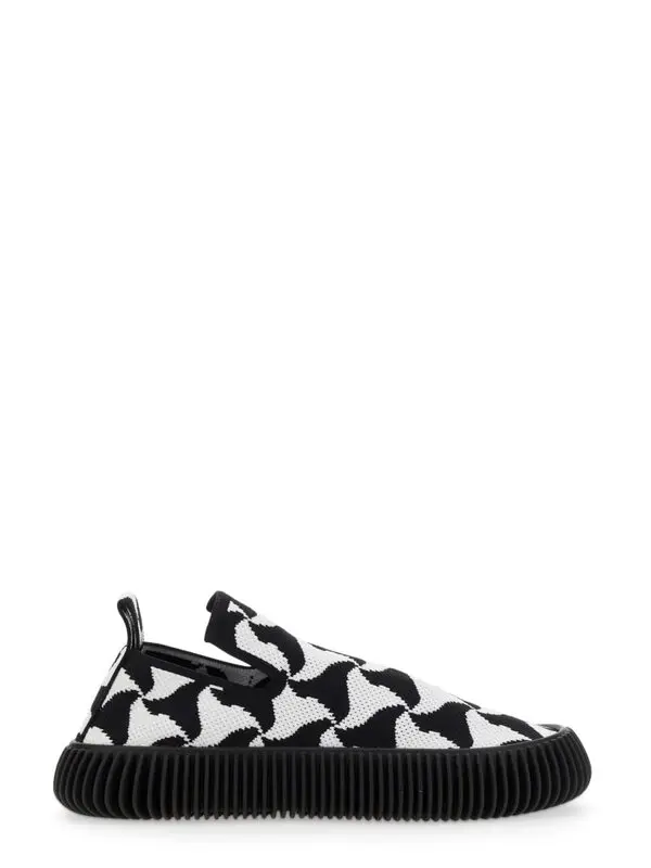 Bottega Veneta Knit Slip-on Sneaker - Black