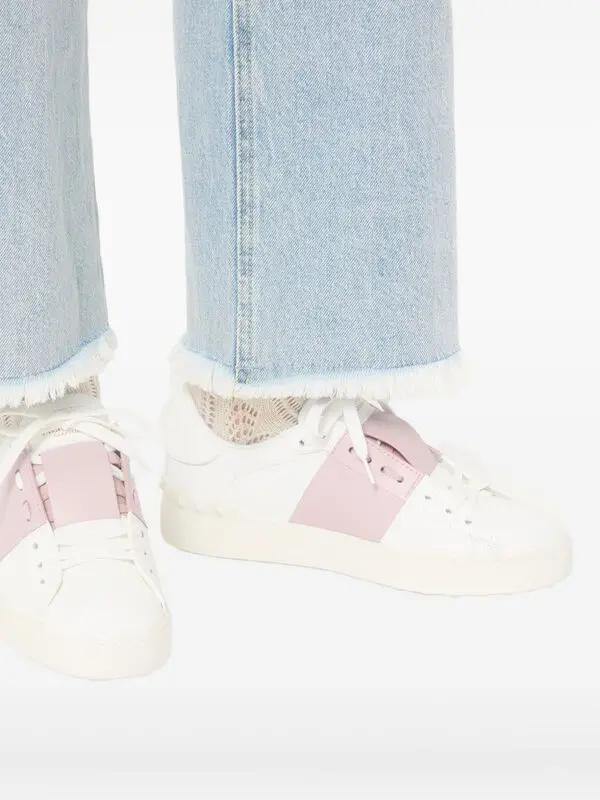 Valentino Garavani Opne Leather Sneakers - Multicolor