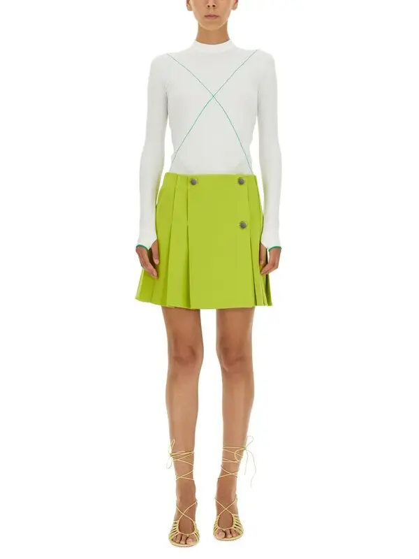 Bottega Veneta Pleated Skirt