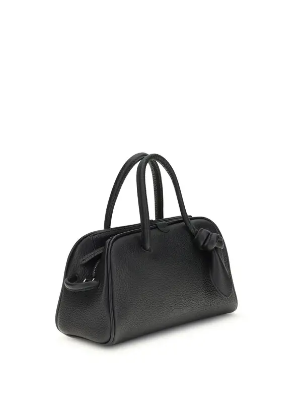 Jacquemus Le Petit Turismo Leather Top Handle Bag - Black